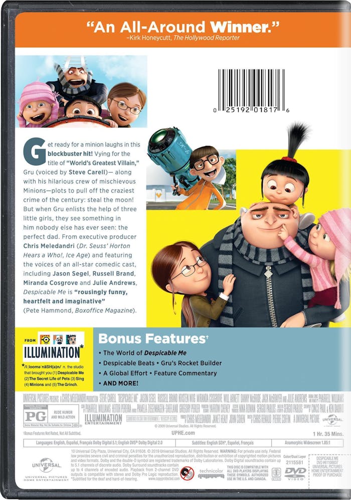 Buy Despicable Me DVD | GRUV Buy Despicable Me DVD | GRUV