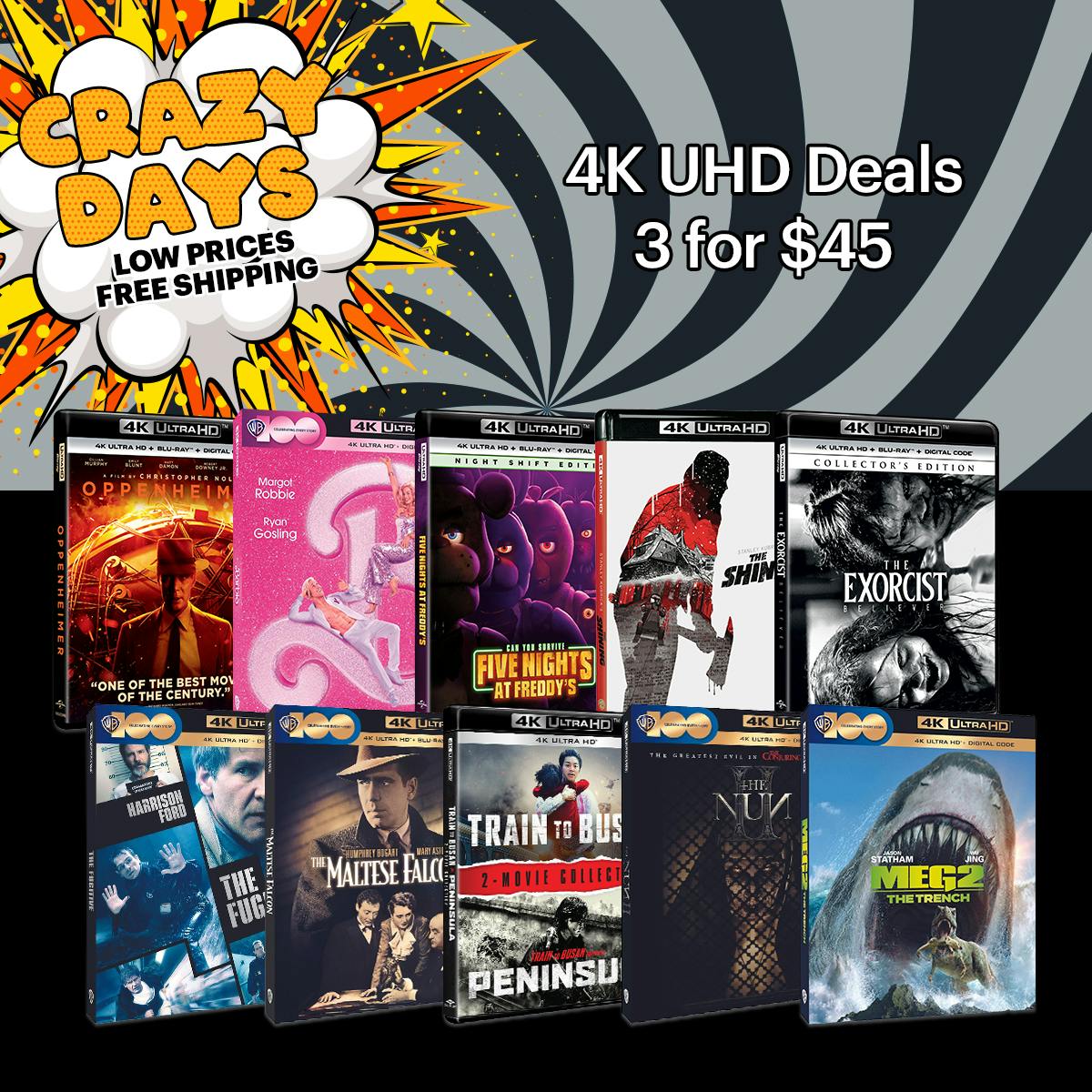 DVD, Blu-ray & 4K Ultra HD | Movies & TV | GRUV