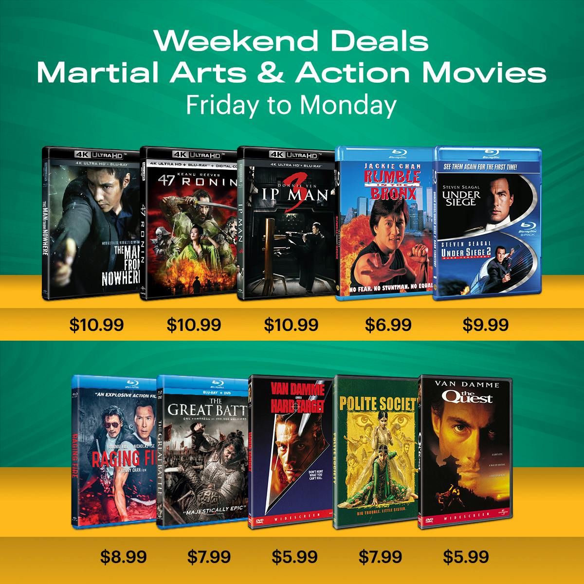 DVD, Blu-ray & 4K Ultra HD | Movies & TV | GRUV