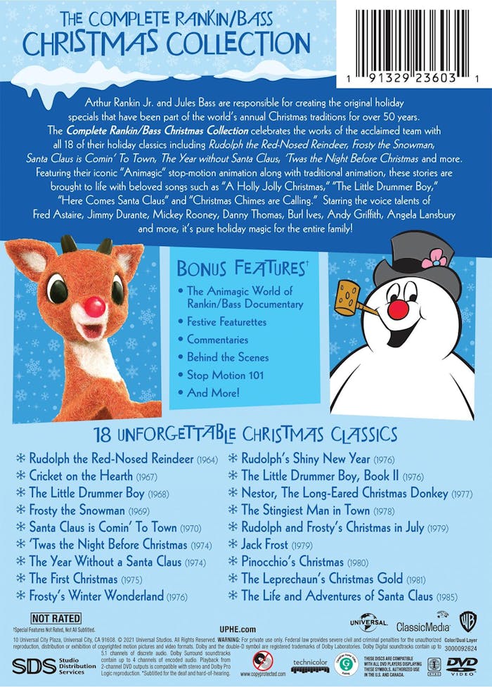 Buy The Complete Rankin/Bass Christmas Collection DVD | GRUV Buy The Complete Rankin/Bass Christmas Collection DVD | GRUV