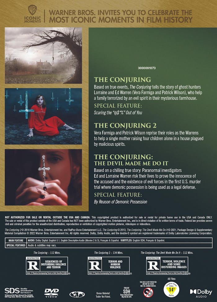 The Conjuring Blu Ray